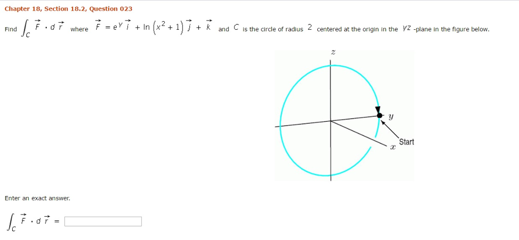 Solved Find integral_C F vector middot d r vector where F | Chegg.com
