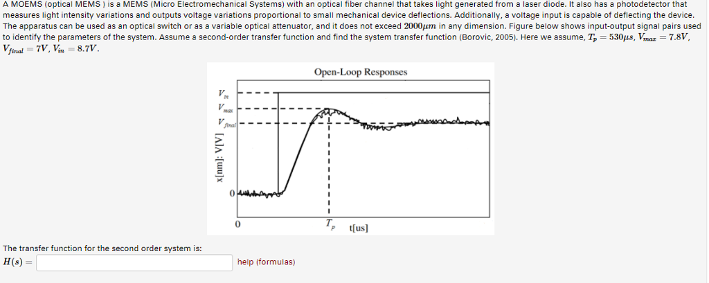 Solved A MOEMS (optical MEMS) is a MEMS (Micro | Chegg.com Solved A MOEMS (optical MEMS) is a MEMS (Micro | Chegg.com