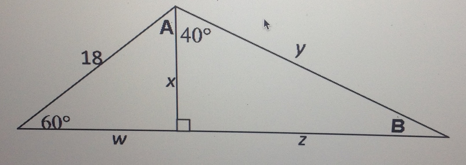 Solved Find all missing values in the diagram below. Answers | Chegg.com