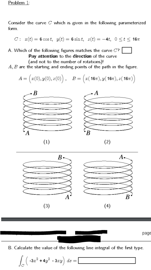 Solved Consider the curve C which is given in the following | Chegg.com
