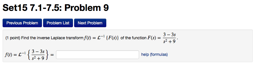 Solved Set15 71 75 Problem 9 Previous Problem Problem 9647