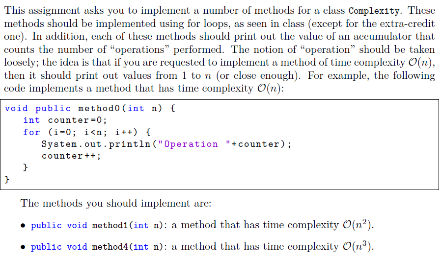 Solved This assignment asks you to implement a number of | Chegg.com