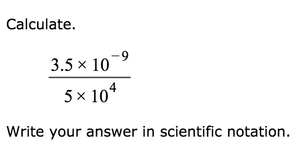 Solved Calculate 3 5 Times 10 9 5 Times 10 4 Write Your Chegg