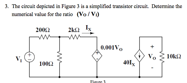 Solved The circuit depicted in figure 3 is a simplified | Chegg.com