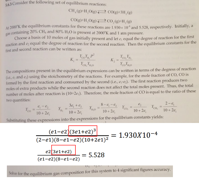 Solved Consider the following set of equilibrium reactions: | Chegg.com
