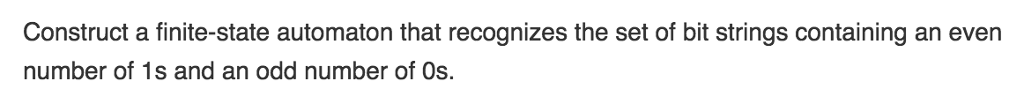 Solved Construct a finite-state automaton that recognizes | Chegg.com