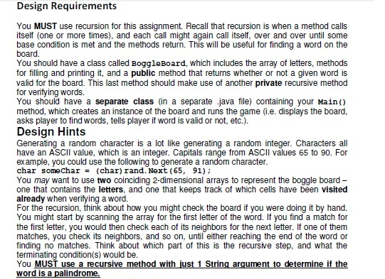 Solved To practice using recursion to solve a problem. To | Chegg.com Solved To practice using recursion to solve a problem. To | Chegg.com