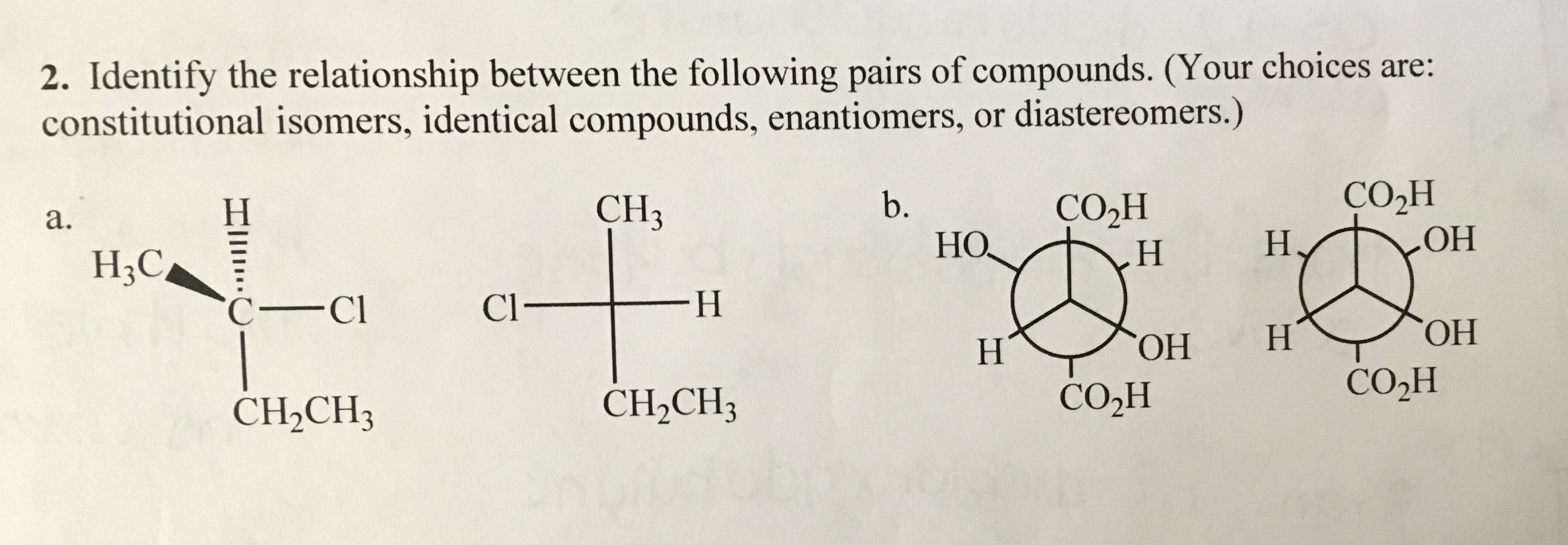 Solved Identify the relationship between the following pairs | Chegg.com
