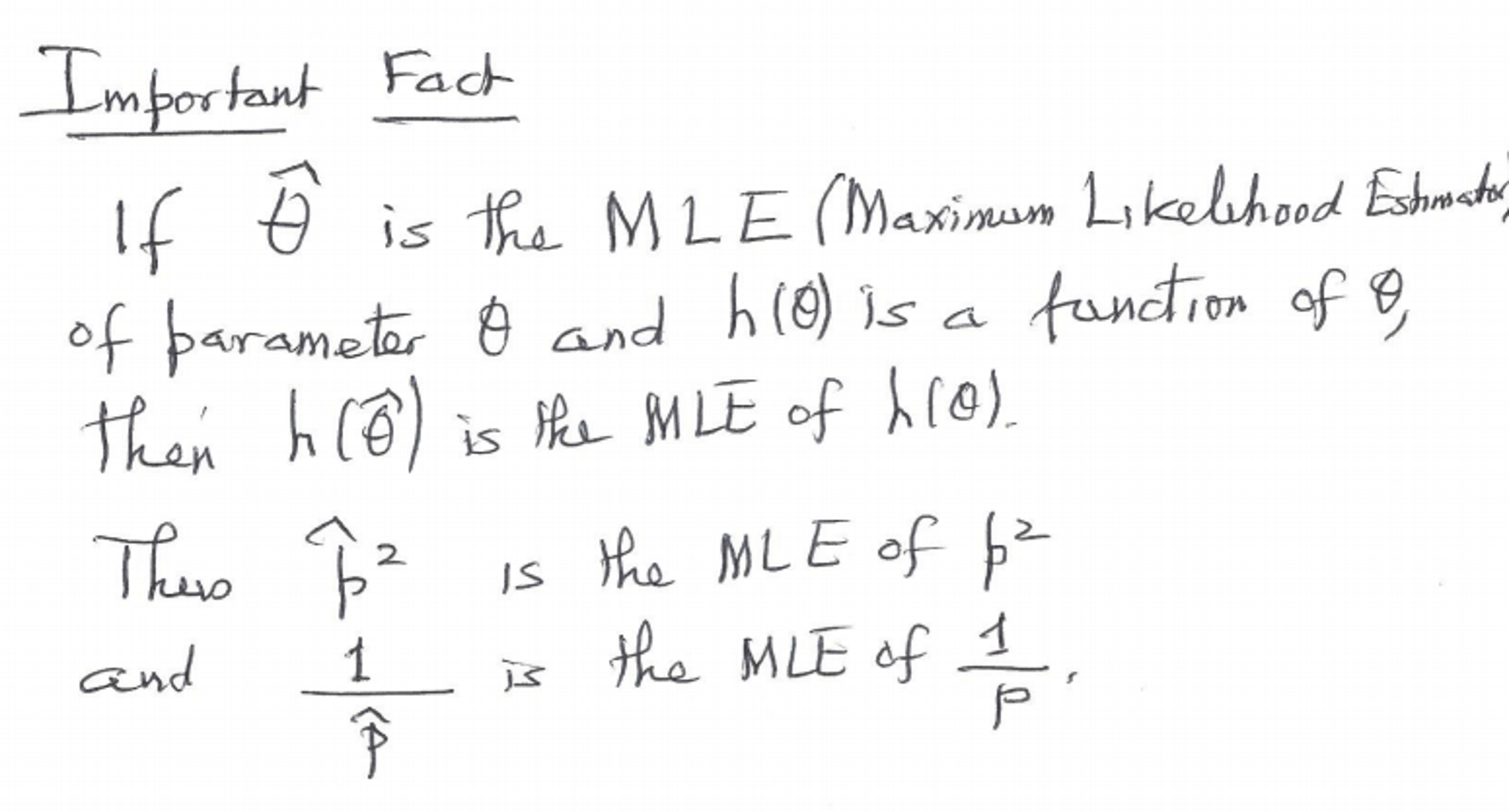 Solved If Thetacirc Is The Mle Maximum Likelihood