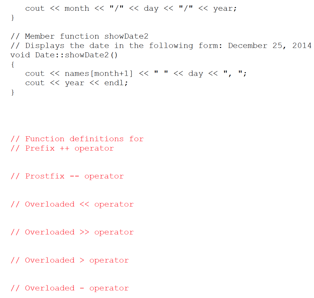 C Program Must Use Code Provided And Must 