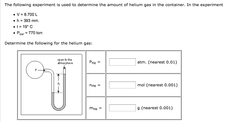 Solved 1. To what temperature must a 2.0 L container filled | Chegg.com
