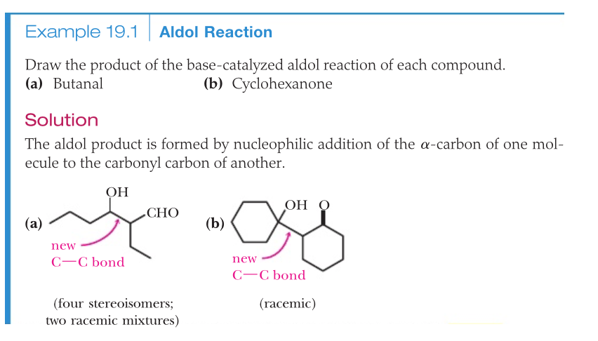 Solved Draw base-catalyzed aldol reactions for each compund. | Chegg.com