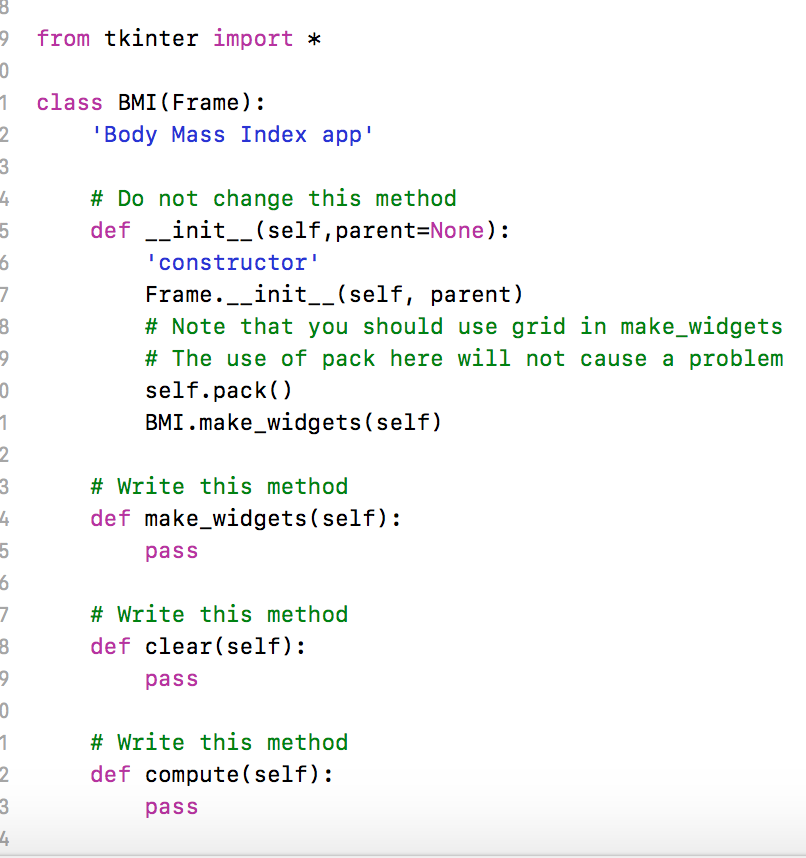 Solved In the assignment template file you will find an | Chegg.com