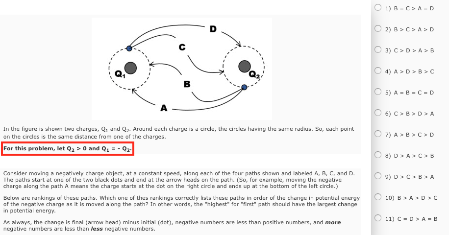 Solved In the figure is shown two charges, Q_1 and Q_2. | Chegg.com
