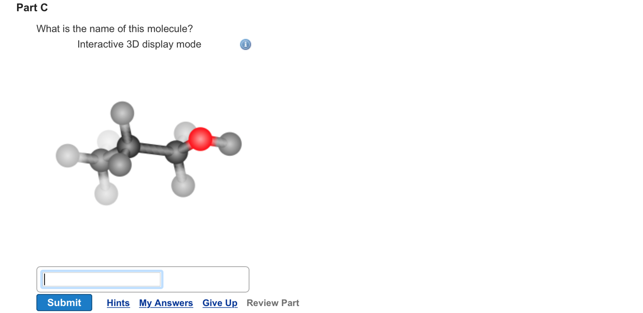 Solved What is the name of this molecule? Interactive 3D | Chegg.com