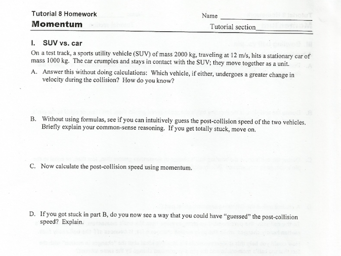 Solved On a test track, a sports utility vehicle (SUV) of | Chegg.com