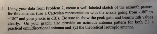 Solved 3. An aperture (circular dish) antenna operates at 3 | Chegg.com
