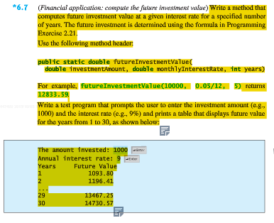 Solved Design and implement a Java program for programming | Chegg.com