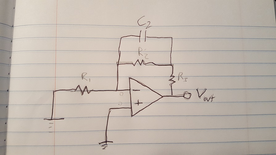 Solved Find the complex gain equation of this Op-Amp | Chegg.com