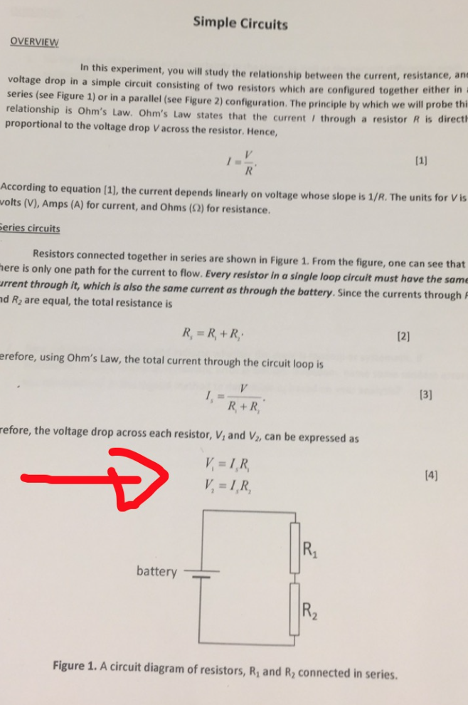 Solved consider the equation 4 and figure 1 , if R1=R2/2 | Chegg.com