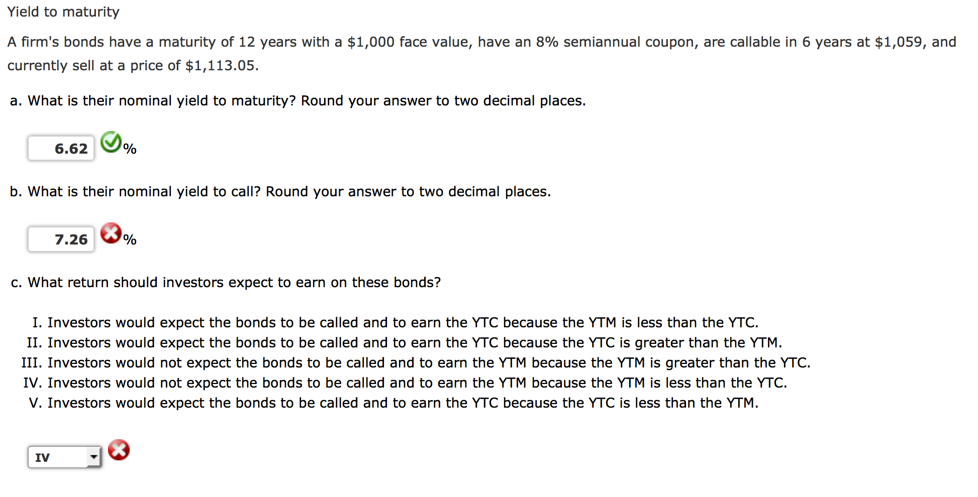 Solved Yield to maturity A firm's bonds have a maturity of | Chegg.com