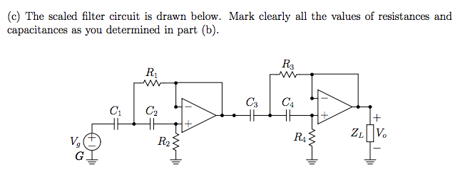 Solved R3 Iwo second order HPF filter circuits are cascaded | Chegg.com
