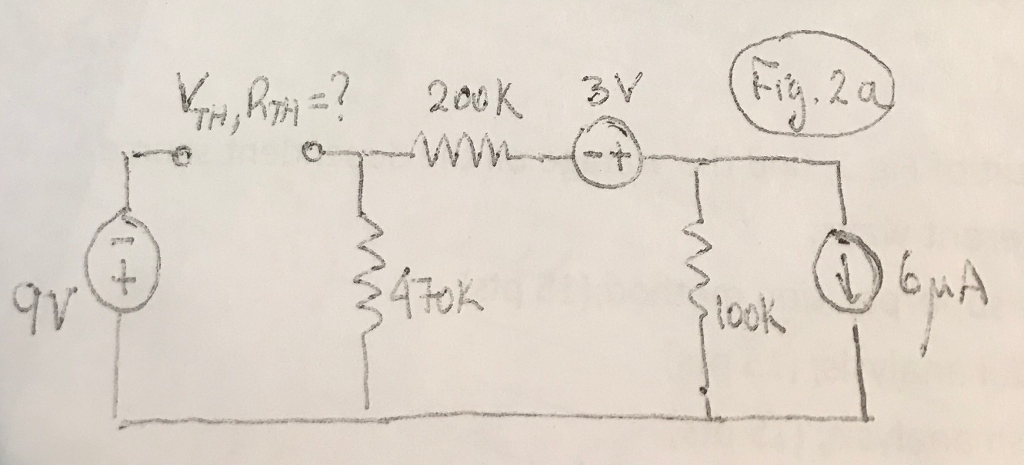 Solved 2. Find the Thevenin voltage and Thevenin resistance | Chegg.com