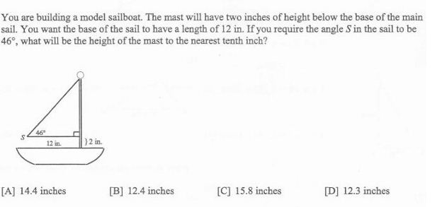 Solved You are building a model sailboat. The mast will have | Chegg.com