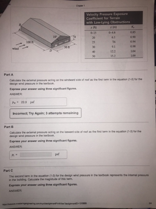Solved Calculate the external pressure acting on the | Chegg.com