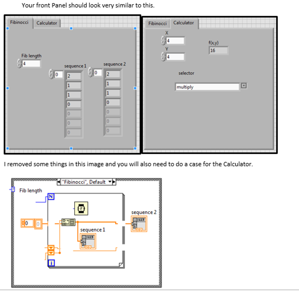 1 Problem that must be done on LabVIEW software. It's | Chegg.com