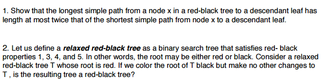Show that the longest simple path from a node x in a | Chegg.com
