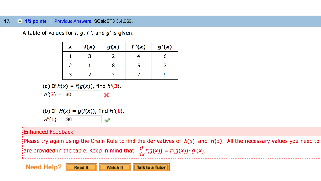 Solved 17.。) 1/2 points ! Previous Answers SCalcET8 3.4.063 | Chegg.com Solved 17.。) 1/2 points ! Previous Answers SCalcET8 3.4.063 | Chegg.com
