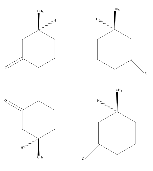 Solved This molecule is 3-methylcyclohexanone, include R/S | Chegg.com
