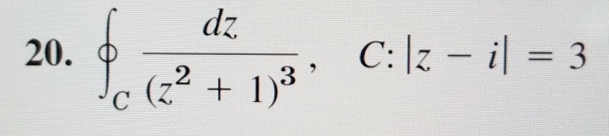 Solved 14-25 RESIDUE INTEGRATION Evaluate | Chegg.com