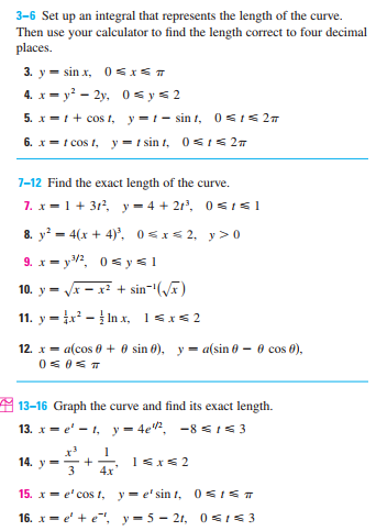 Solved 3-6 S Then use your calculator to find the length | Chegg.com
