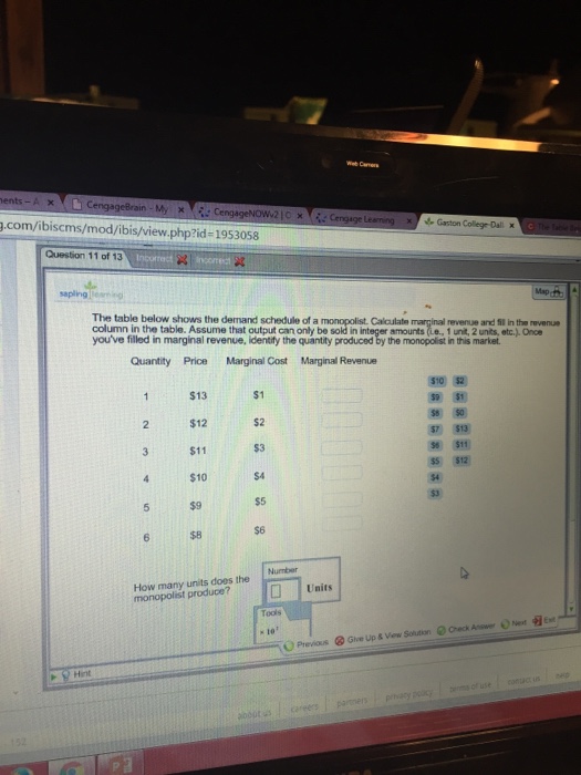 Solved the table below | Chegg.com
