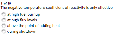 Solved 1 of 16 The negative temperature coefficient of | Chegg.com