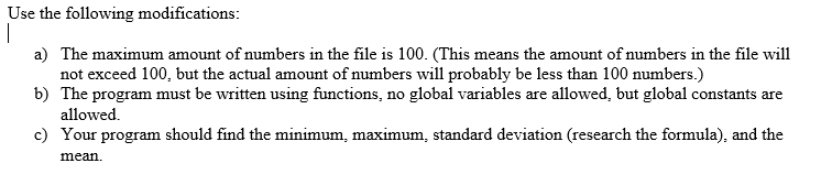 Solved 7. Number Analysis Program Write a program that asks | Chegg.com Solved 7. Number Analysis Program Write a program that asks | Chegg.com