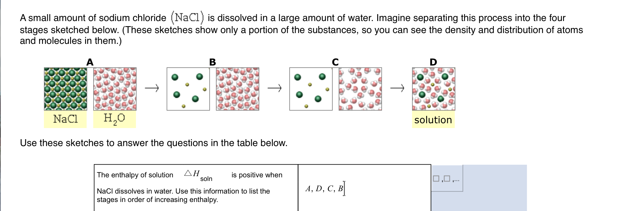 Solved Enthalpy of Dissolution Hi! I'm have trouble with the | Chegg.com