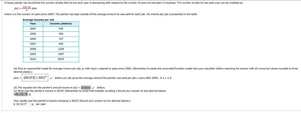 Solved The last one for #6 and the last two for #7? | Chegg.com