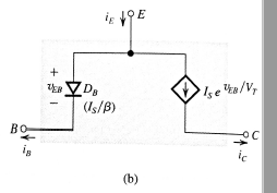 Solved 6.22 Consider the pnp large-signal model of Fig. | Chegg.com