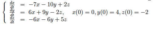 Solved Use the method of eigenvalues and eigenvectors to | Chegg.com
