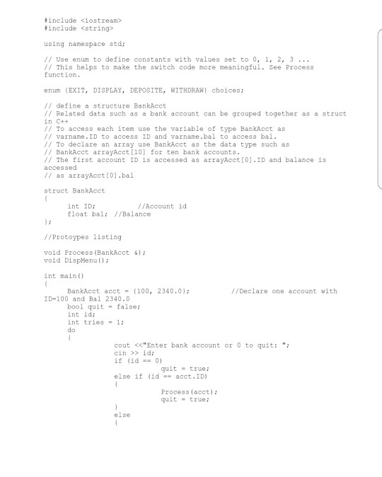 Solved Note: The code is attached below. Review the code | Chegg.com