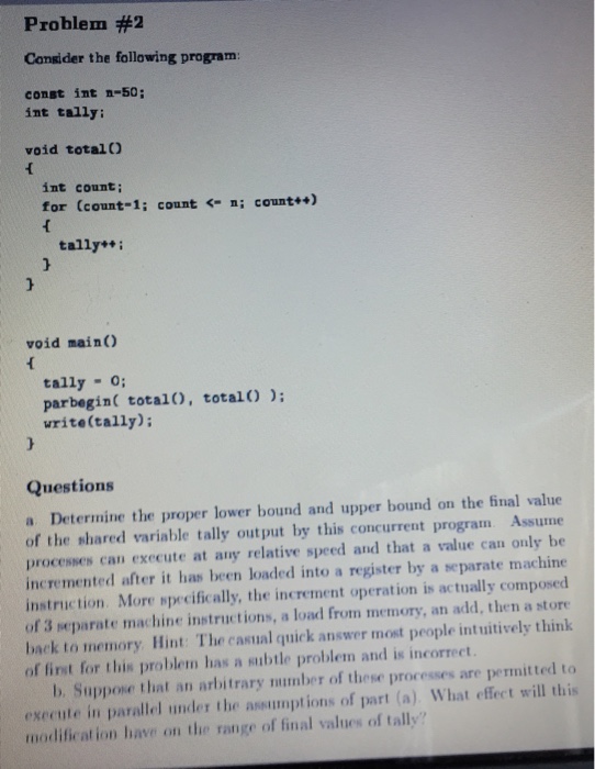 Solved Determine the proper lower hound and upper hound on | Chegg.com