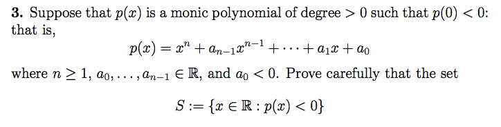 3. Suppose that p(z) is a monic polynomial of degree | Chegg.com