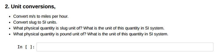 Solved Convert m/s to miles per hour. Convert slug to SI | Chegg.com