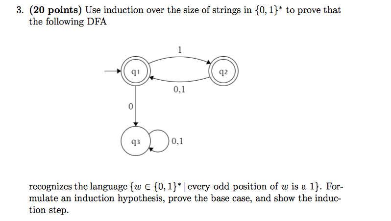 Solved Use induction over the size of strings in {0, 1}* to | Chegg.com