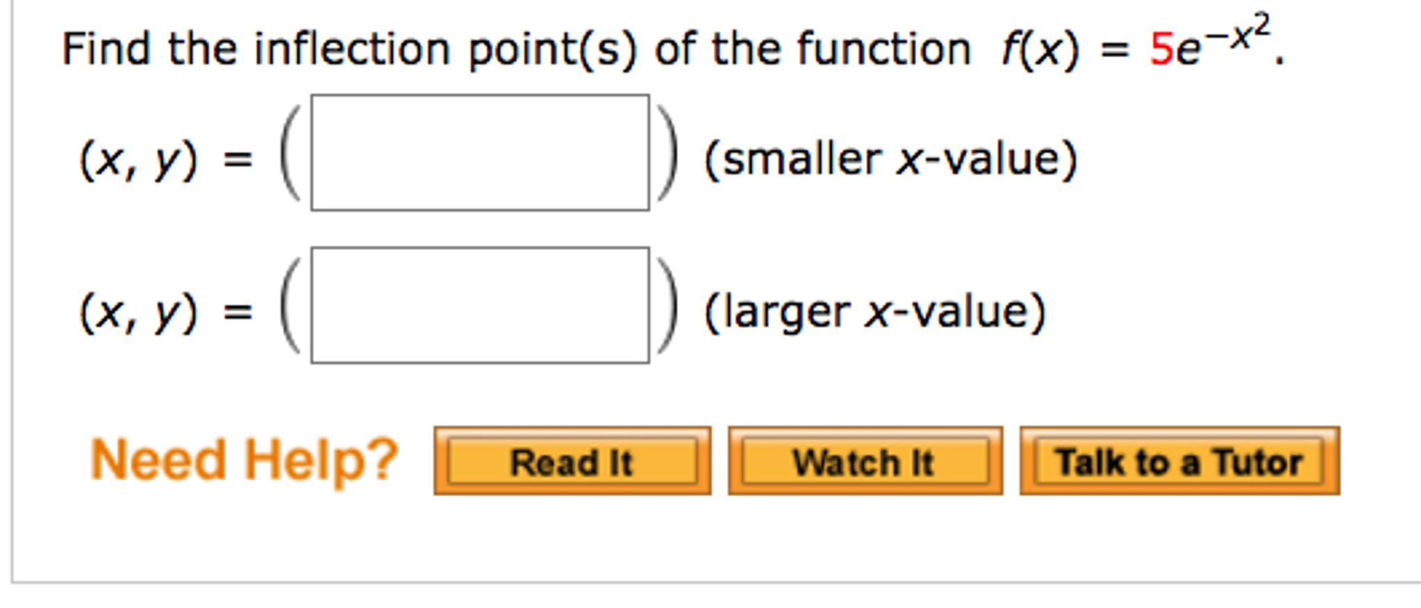 Solved Find the inflection point(s) of the function f(x) = | Chegg.com