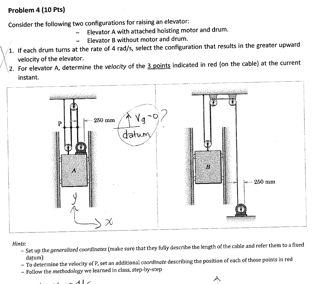 Solved Problem 4 (10 Pts) Consider the following two | Chegg.com