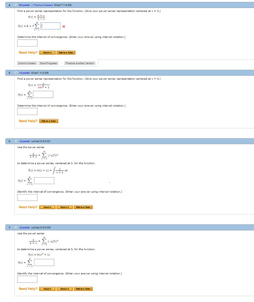 Solved 4 0/2 points I Previous Anawers SCala 11.0.000. Find | Chegg.com